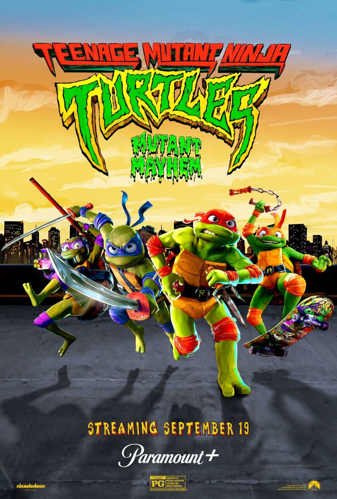 Paramount Press Express STREAM TEENAGE MUTANT NINJA TURTLES MUTANT