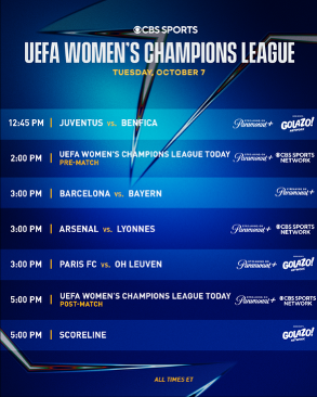 Paramount Press Express | CBS SPORTS ANNOUNCES COVERAGE PLANS FOR UEFA ...